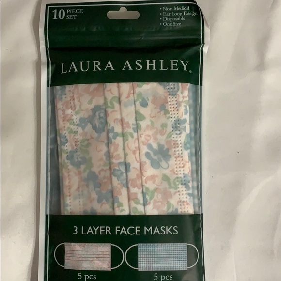 Laura Ashley | Accessories | Laura Ashley Pack Disposal Face Mask ...